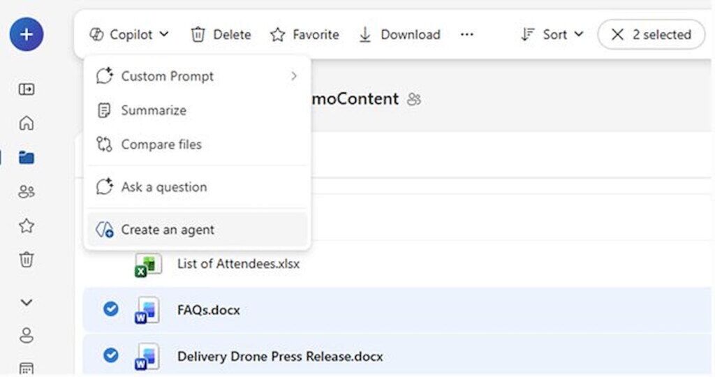 Microsoft Launches AI Agents in OneDrive for Commercial Users