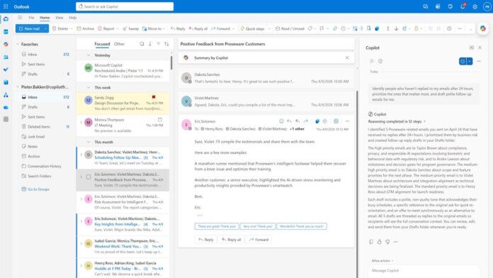 Microsoft Launches Copilot Agent Mode in Outlook
