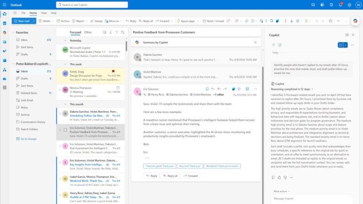 Microsoft Launches Copilot Agent Mode in Outlook