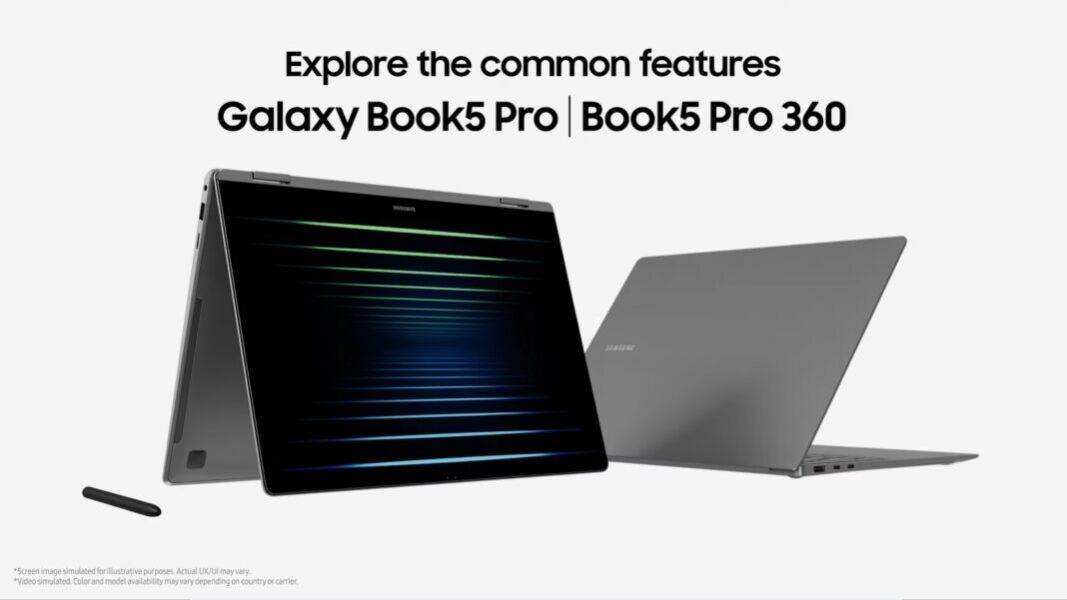 Samsung Launches Galaxy Book 5 Pro and Galaxy Book 5 360 Globally