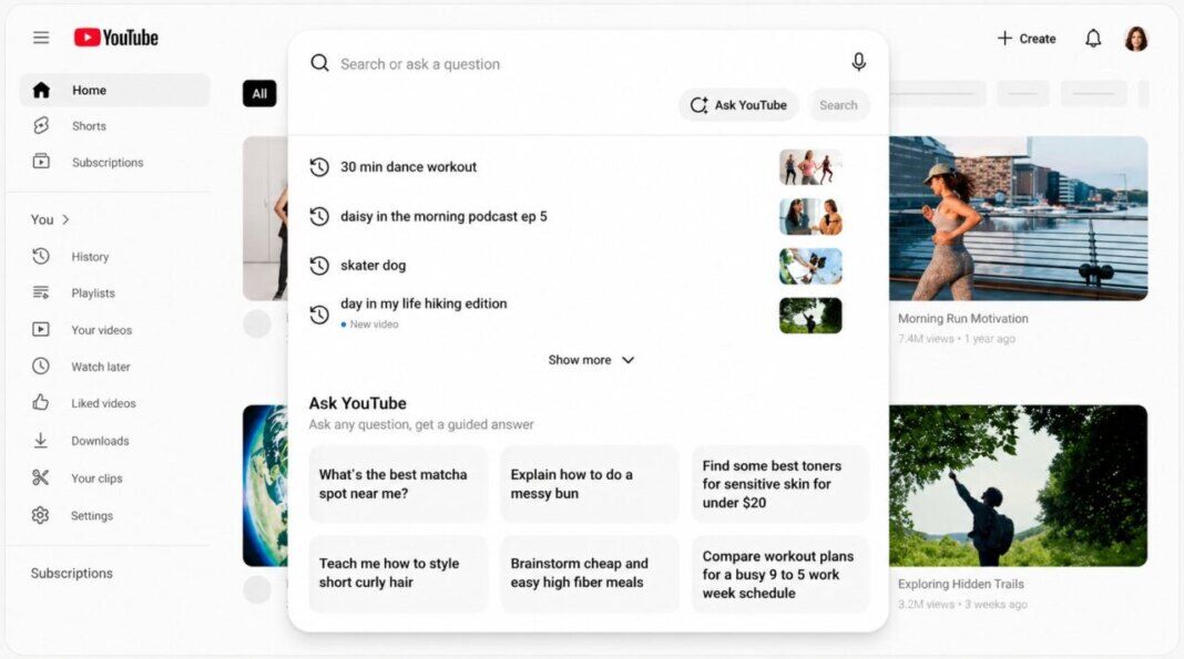 Google Tests Ask YouTube AI Search for Premium Users