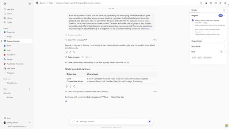 Microsoft Launches Copilot Cowork, Powered by Anthropic's Claude