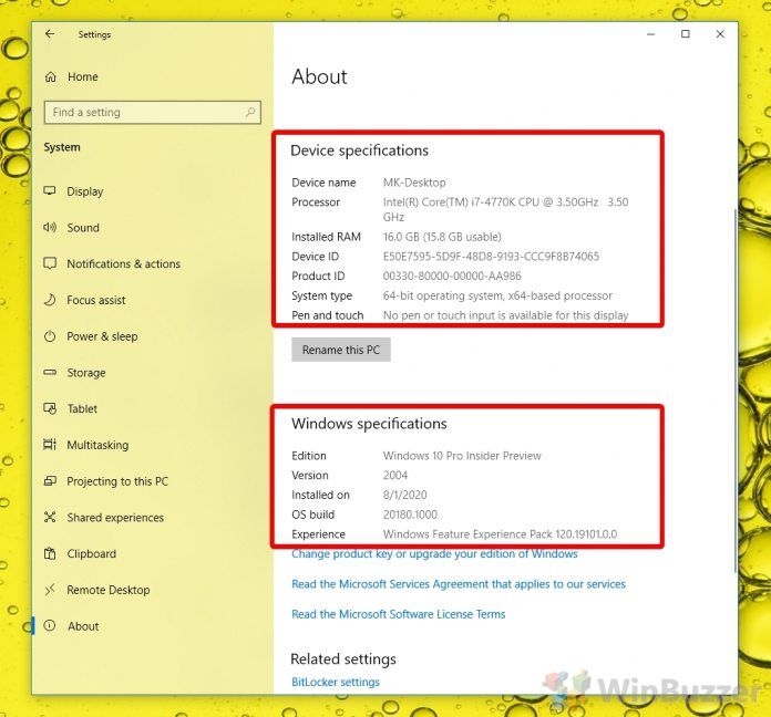 Windows 10: How to Check PC Specs with System Information or Speccy