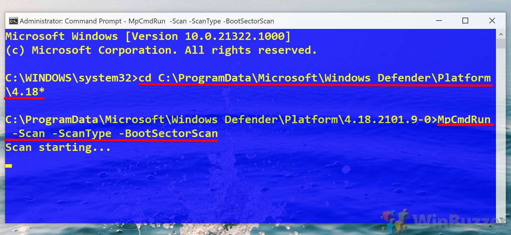 How to Use Windows Defender from the Command Line in Windows 10