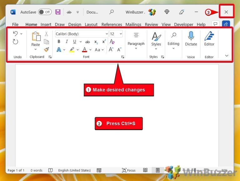 How to Use Word Templates and Change the Template File "Normal.dotm"