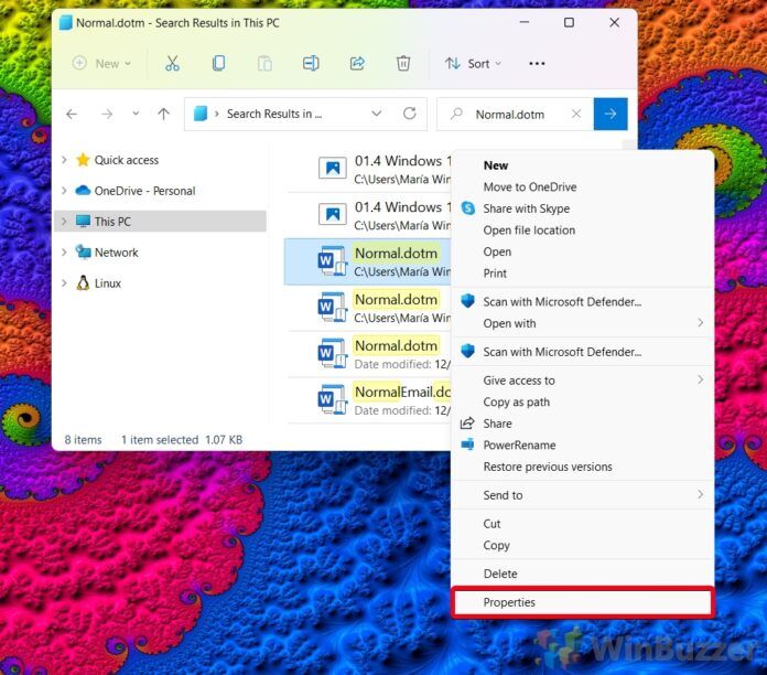 How to Use Word Templates and Change the Template File "Normal.dotm"