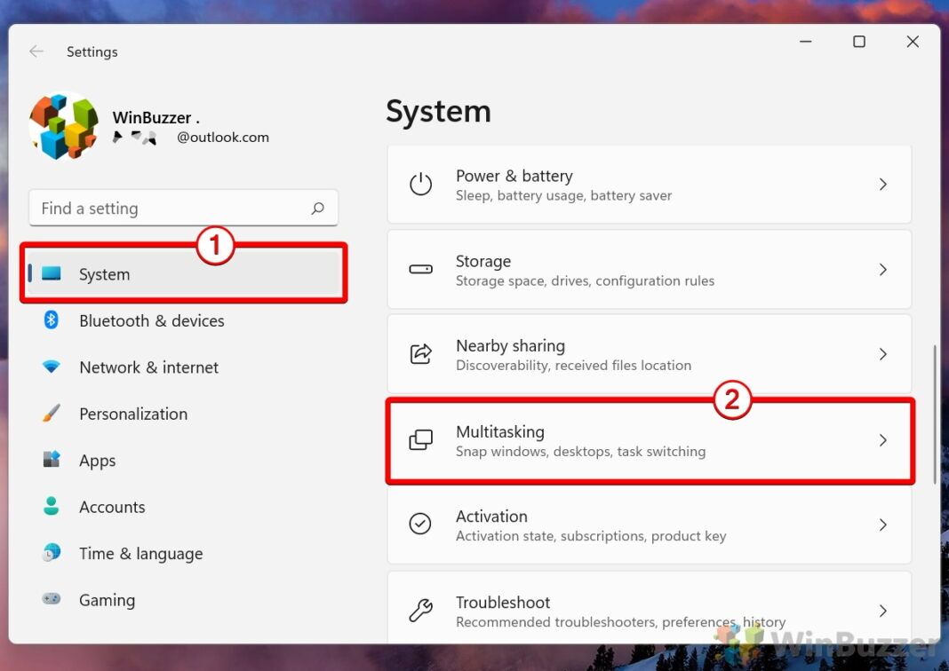 How to Show All Open Windows on the Taskbar in Windows 11 - WinBuzzer