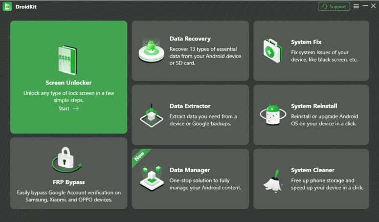 DroidKit Free Download - Unlock Android Phone, Bypass FRP Lock, Recover ...