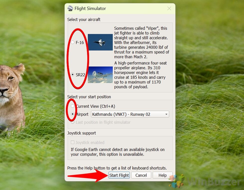 How to Use the Hidden Flight Simulator in Google Earth - WinBuzzer