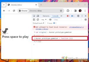 How to Play and Hack the Hidden Google Chrome Dinosaur Game - WinBuzzer
