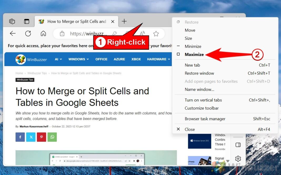 How to Maximize a Window to Full Screen on Windows 11 - All Methods ...